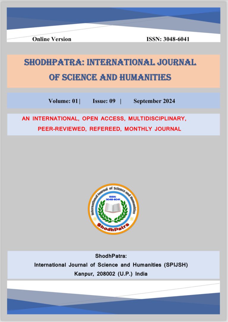 ShodhPatra: International Journal of Science and Humanities